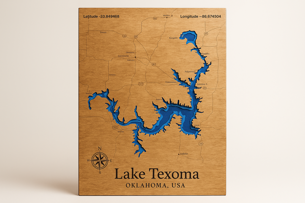 Lake Maps – CindyAnn's Laser Works